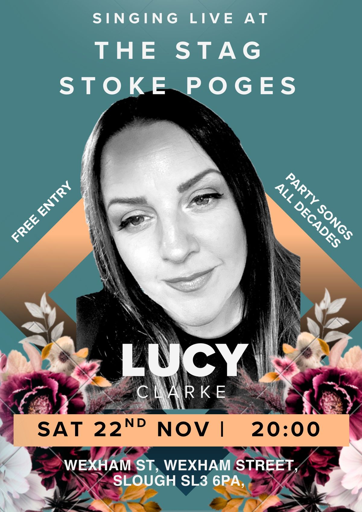 Lucy singing solo in The Stag Stoke Poges - The Slough Explorer